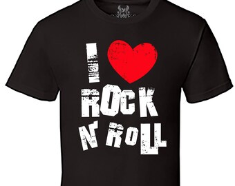 Rock N Roll Heart - Etsy