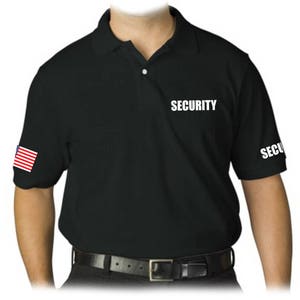American Security Polo Shirt Black/ Gray/ Navy/ Red/ Royal Blue/ White ...
