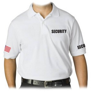 American Security Polo Shirt Black/ Gray/ Navy/ Red/ Royal Blue/ White ...