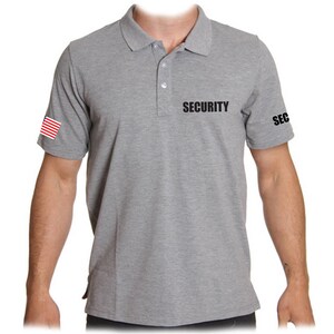 American Security Polo Shirt Black/ Gray/ Navy/ Red/ Royal Blue/ White ...