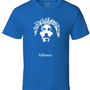 New Unisex Graphic Printed Jesus Follower Christian T-shirt - Etsy