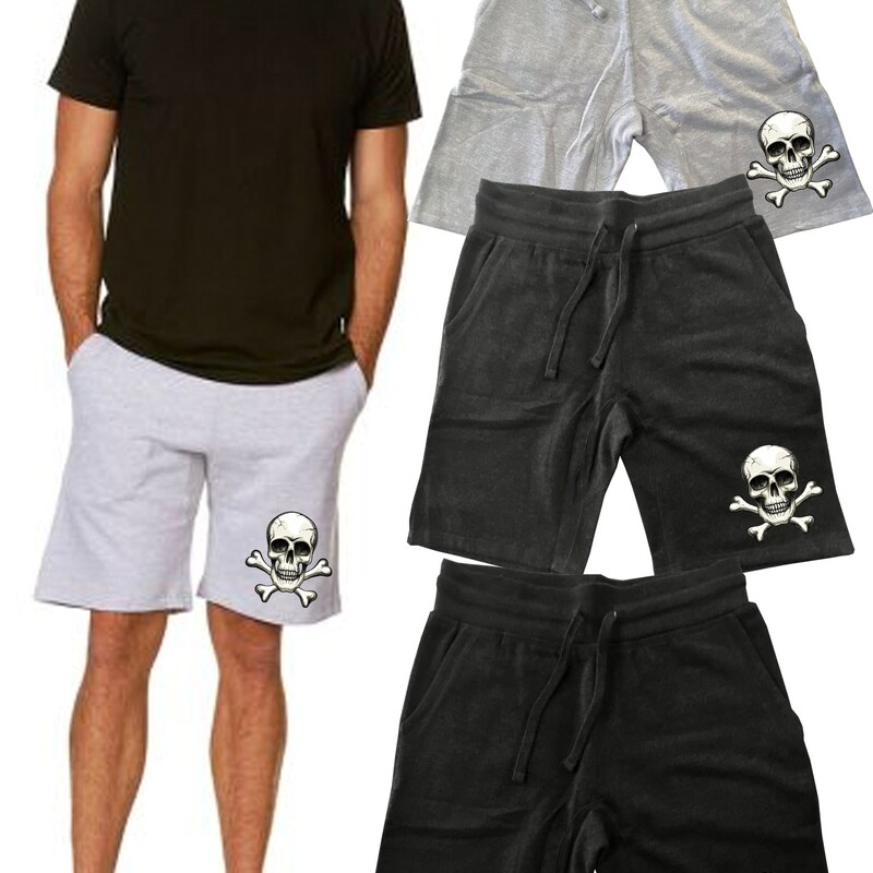 Skull Shorts for Men - Etsy