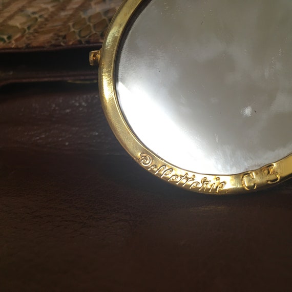 Vintage Pelletterie C3 Italian Leather Snake Skin Cha… - Gem