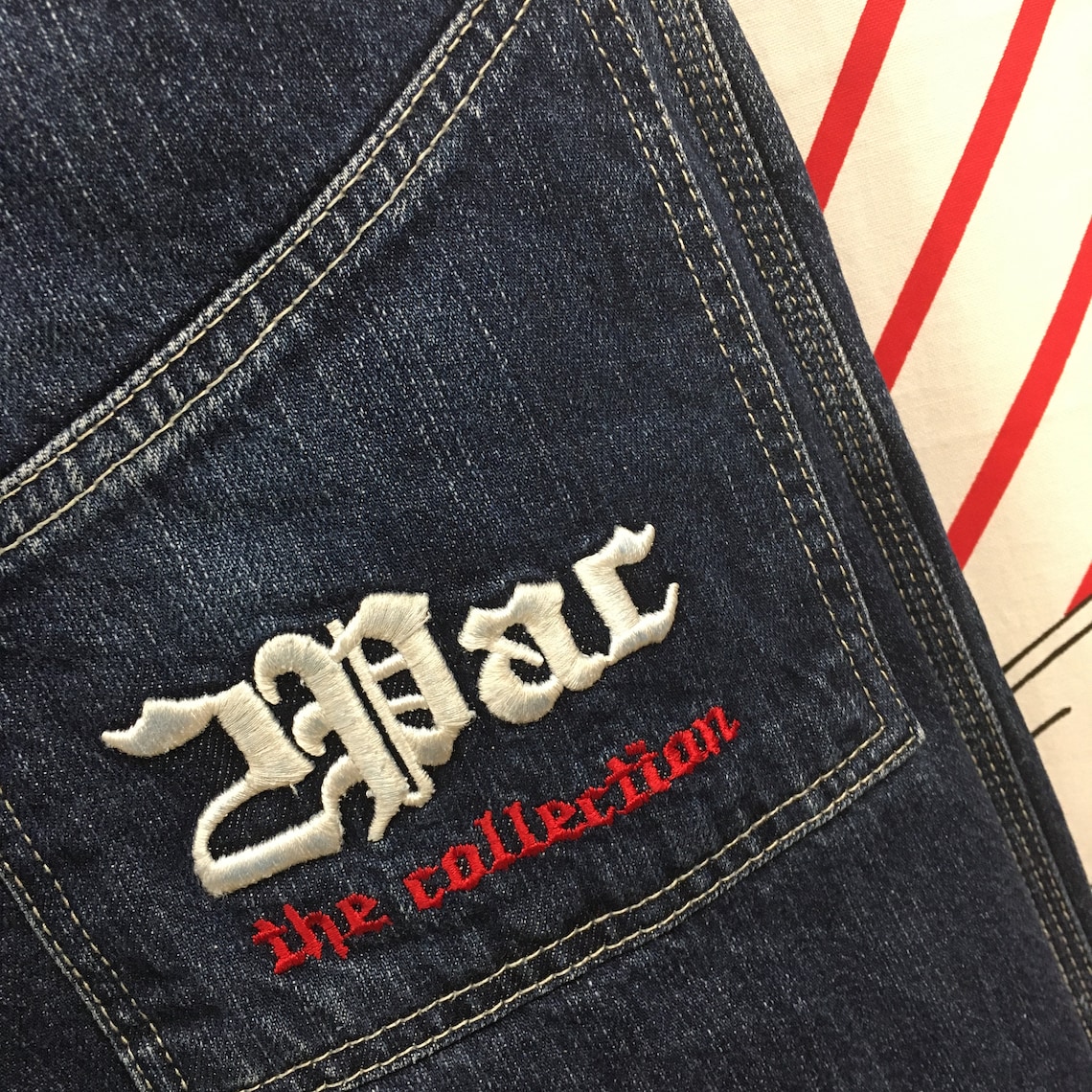 2Pac Jeans von J.C. Design Größe 28 Vintage 2Pac Männer 90er Hip Hop ...