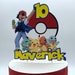 Personalized POKEMON Cake Topper Party Picks - Etsy Canada