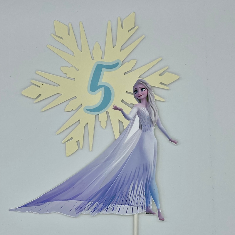 Elsa Cake Topper - Etsy Canada