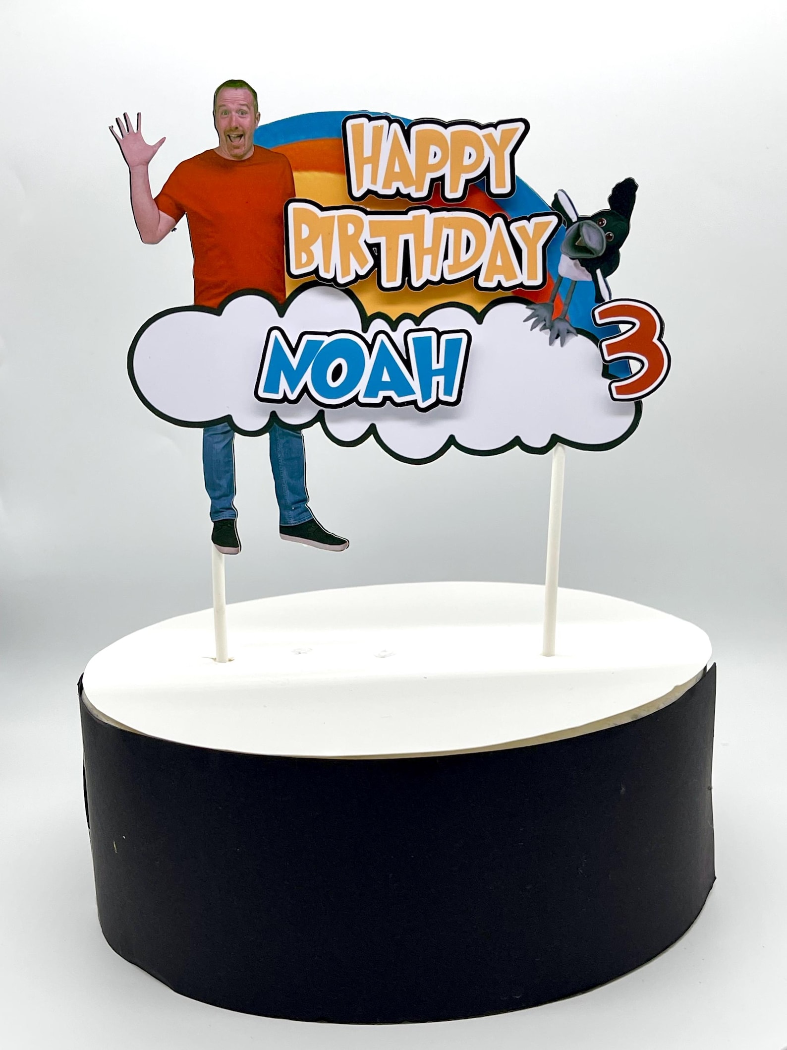 STEVE and MAGGIE Cake TOPPER - Etsy