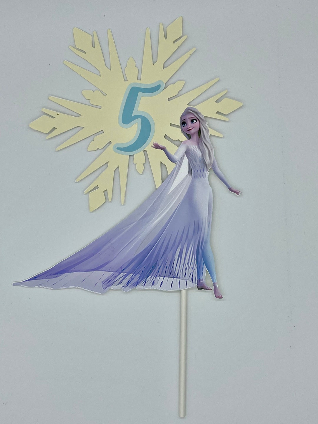 Personalized ELSA - Frozen - Cake Topper - Etsy