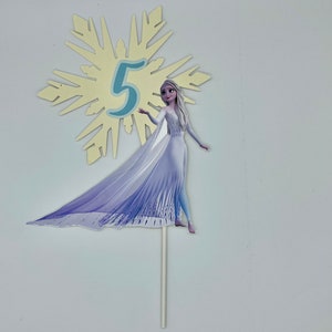 Personalized ELSA - Frozen - Cake Topper - Etsy