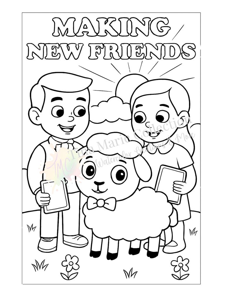 JW Digital Coloring Book " Jojo's Journey to a Convention " Pure ...