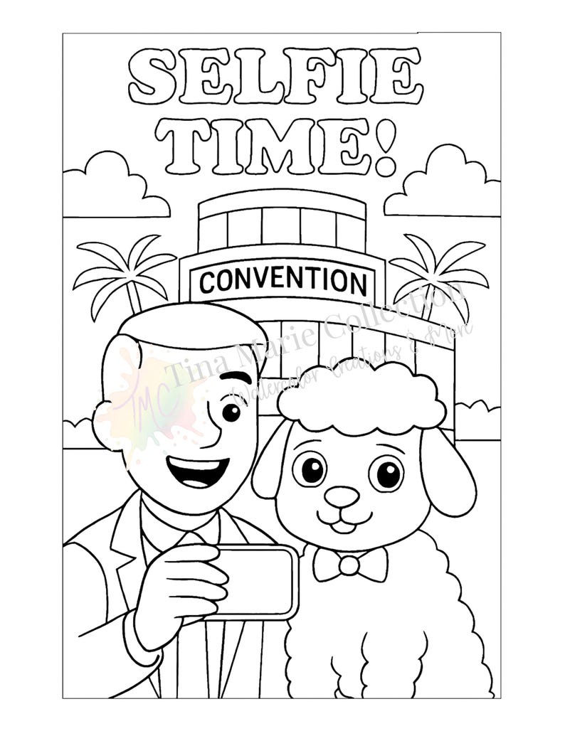 JW Digital Coloring Book " Jojo's Journey to a Convention " Pure ...