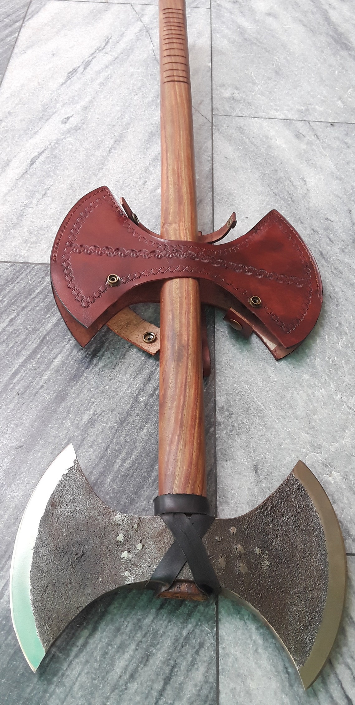 Custom Handmade Double Edge Axe - Etsy