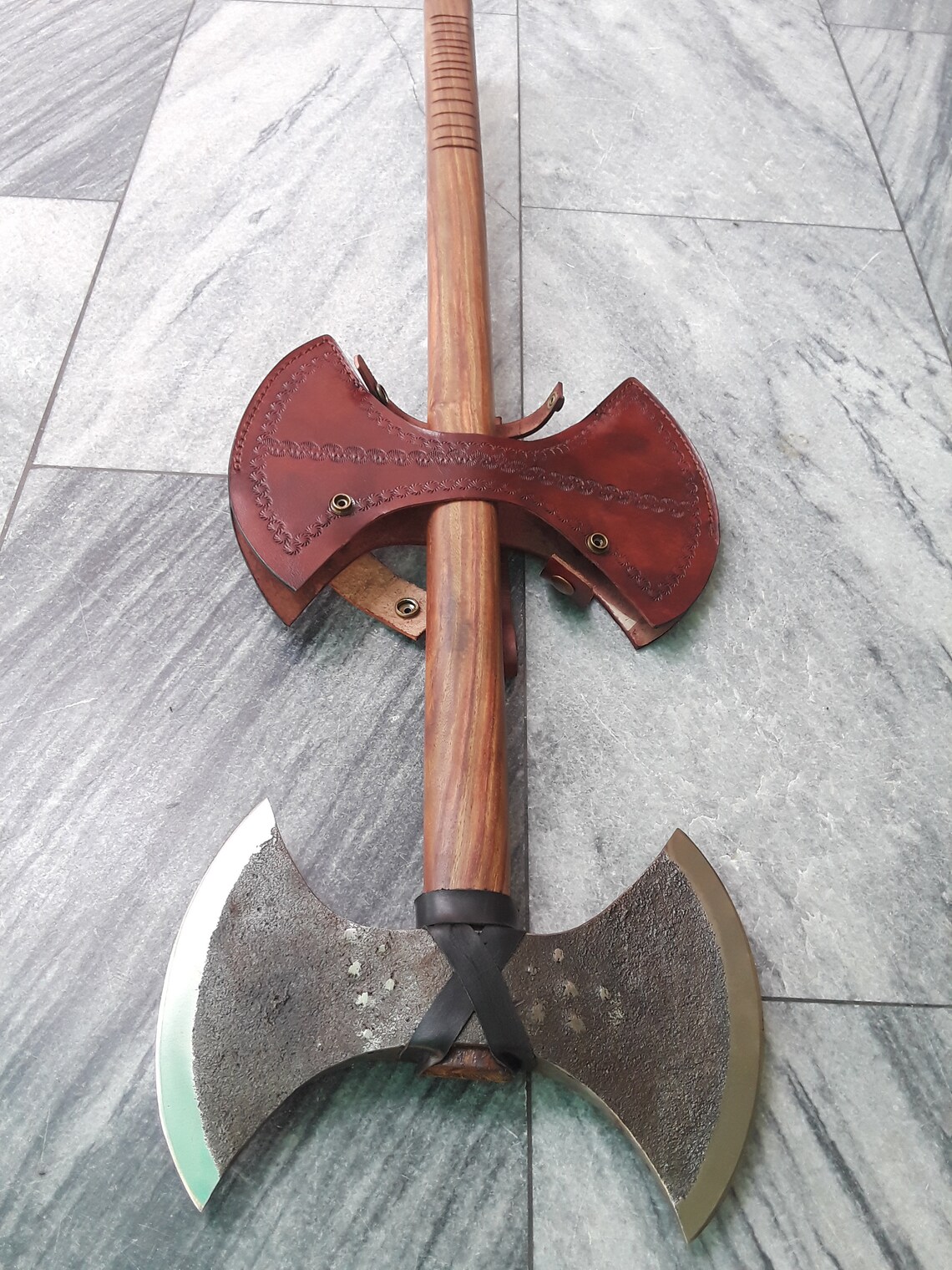 Custom Handmade Double Edge Axe - Etsy