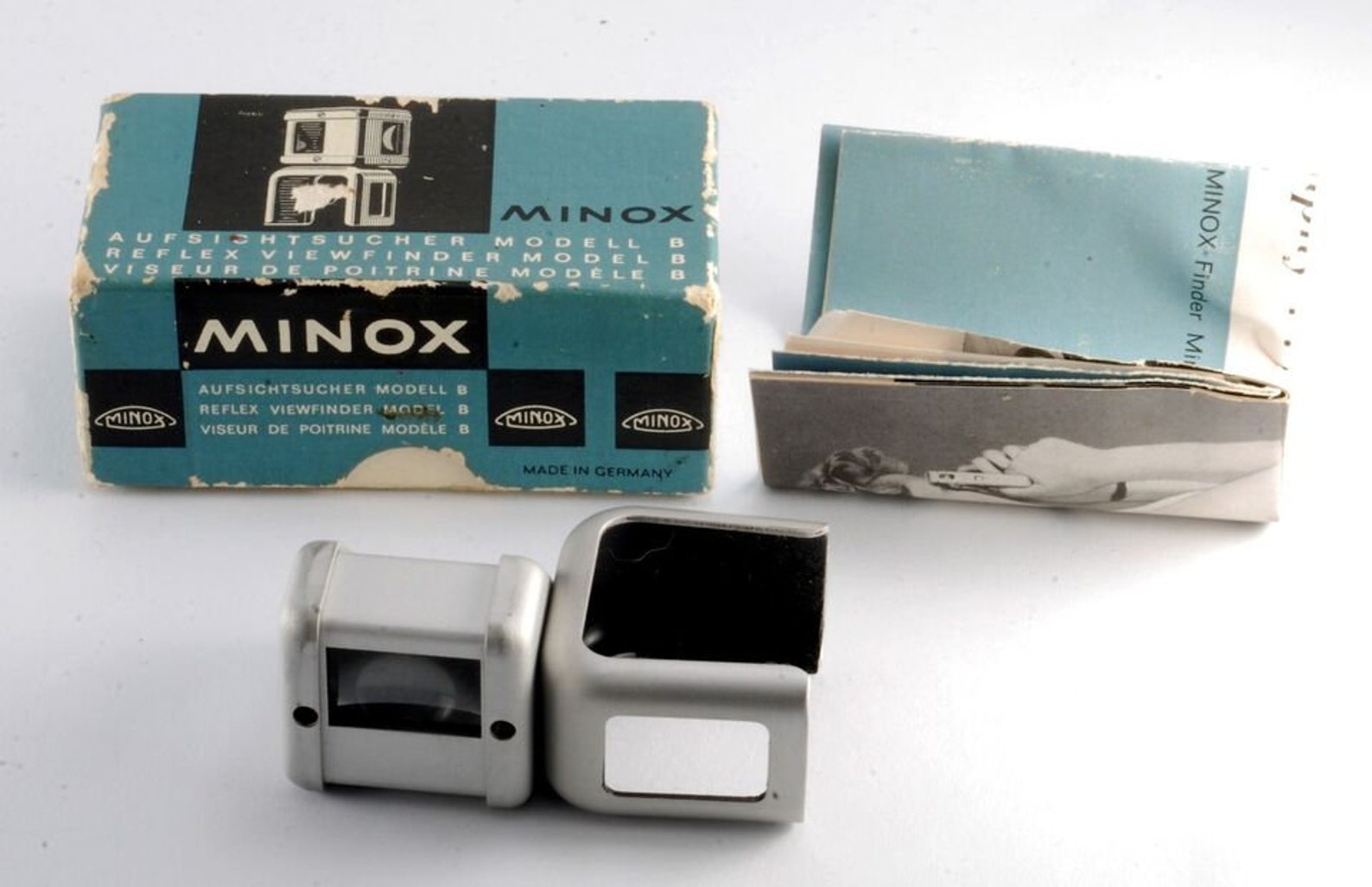 Vintage Collectible 1950s Minox Spy Camera Reflex Finder Range Finder ...