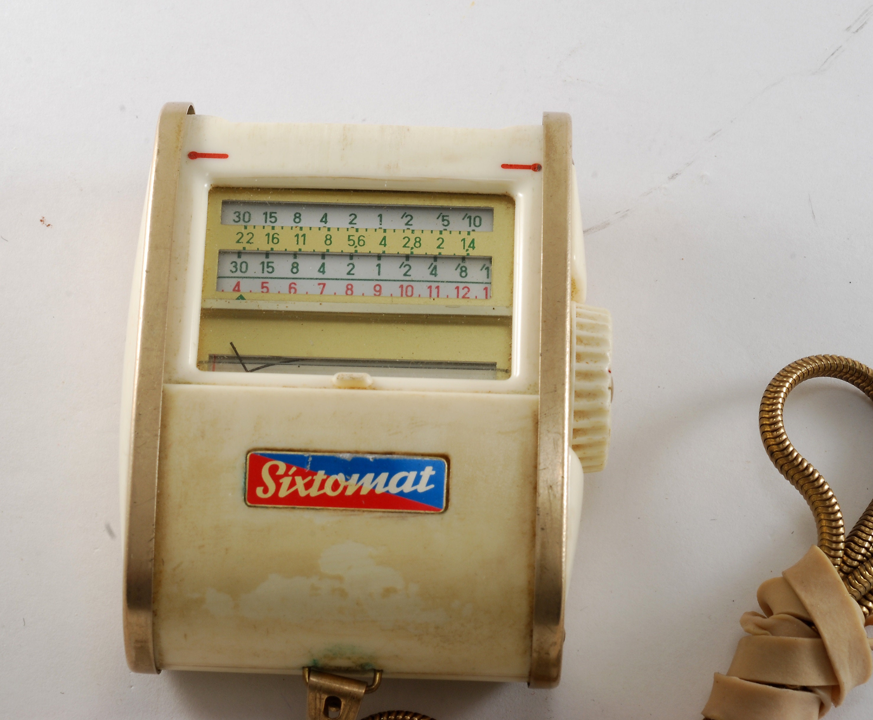 Vintage Gossen Sixtomat Light Exposure Meter Color Finder Photography ...