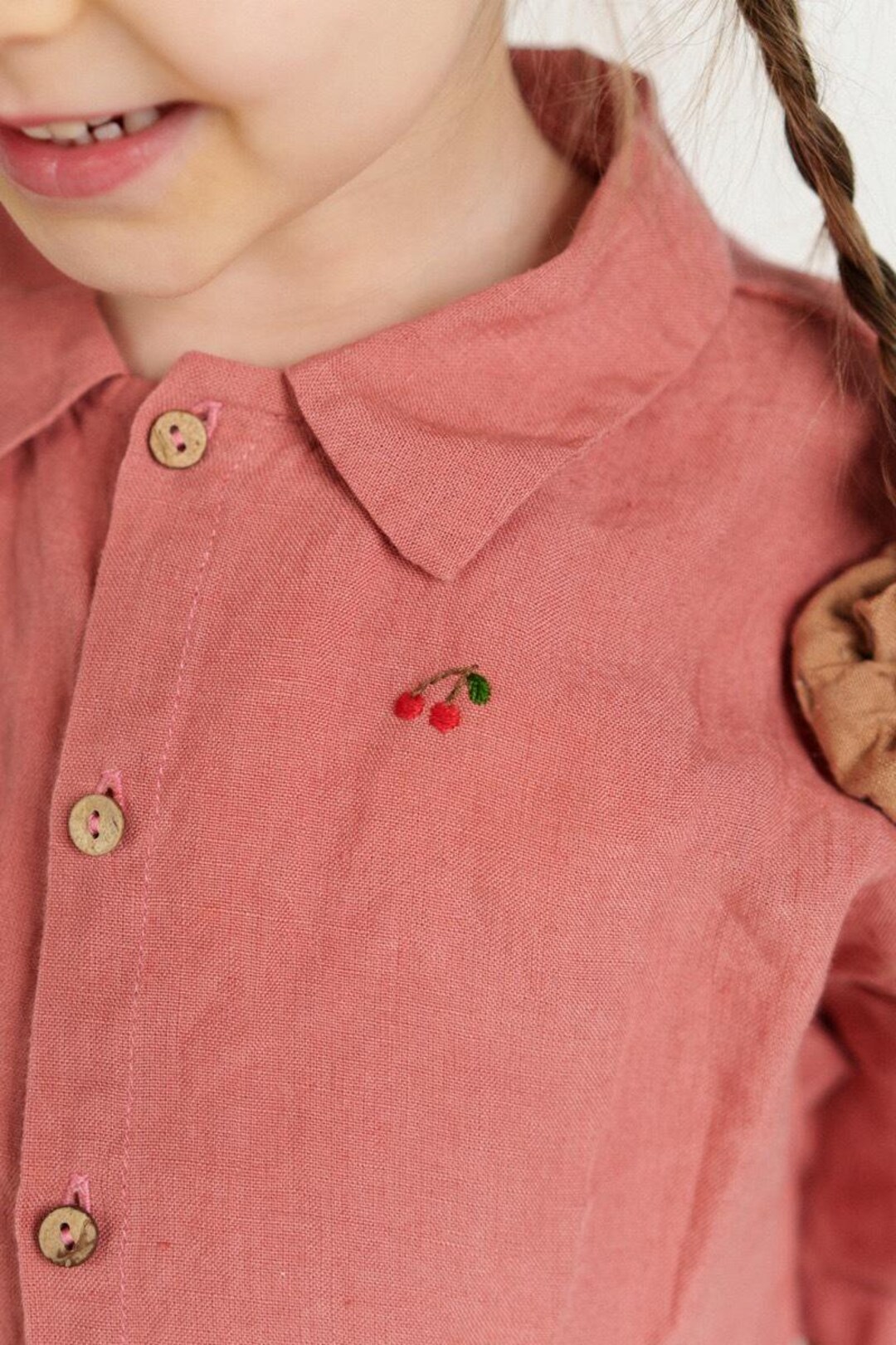 Handmade Embroidery Mini Cherries (1.4x1.4cm) | Customized Personalised ...