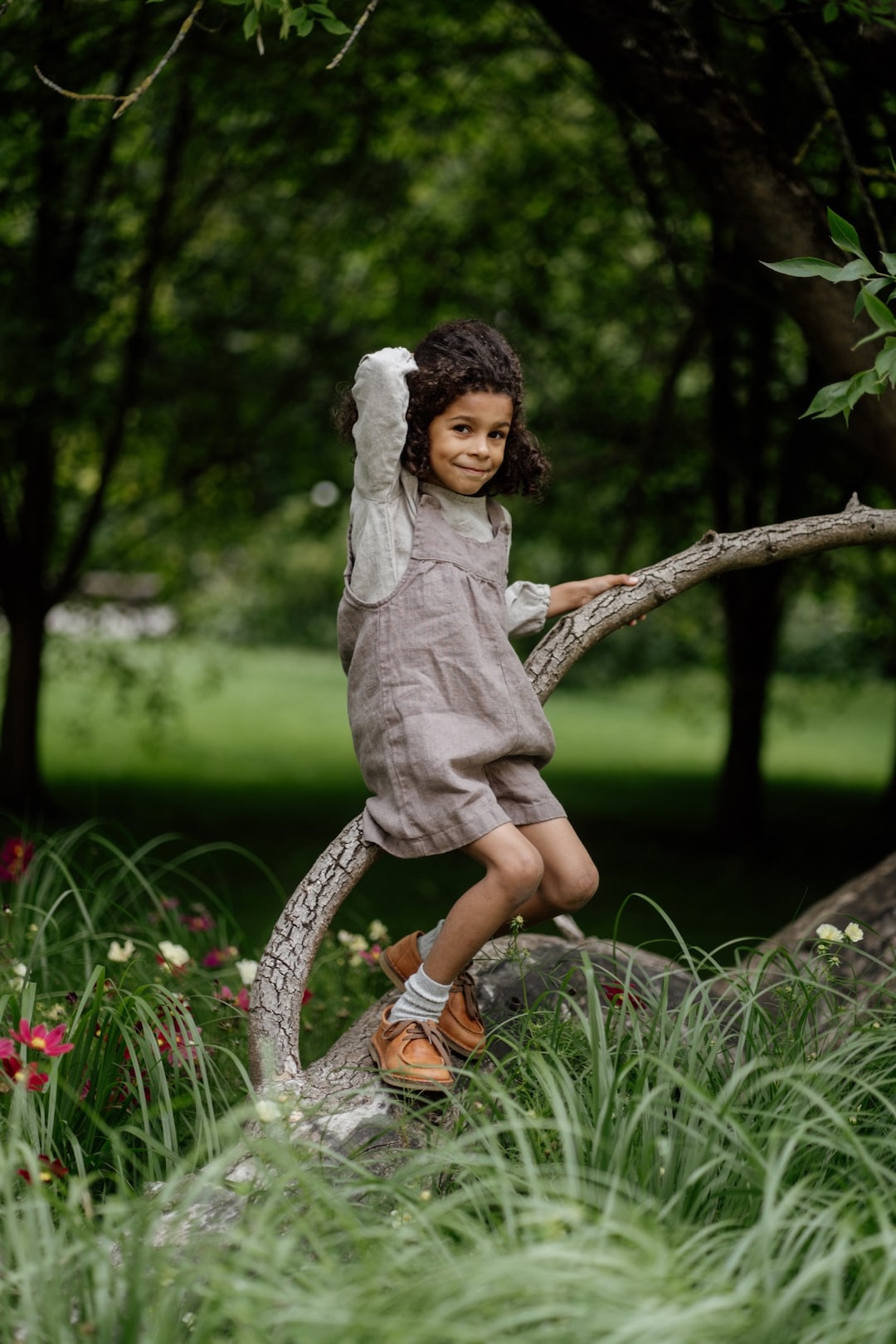 Kids School Puff Suit Pippa, Linen Romper, Linen Overall, Soft Linen ...