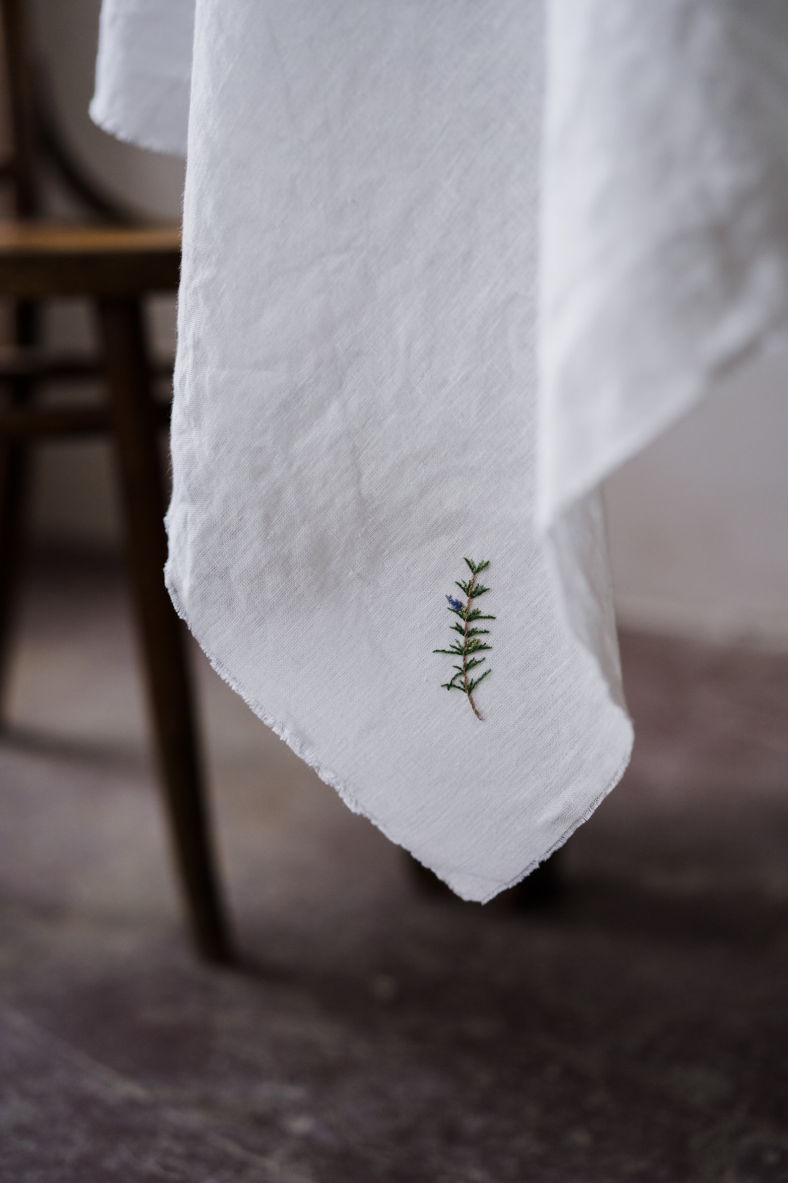 Handmade Embroidery "rosemary" | Customized Personalised Items - Etsy