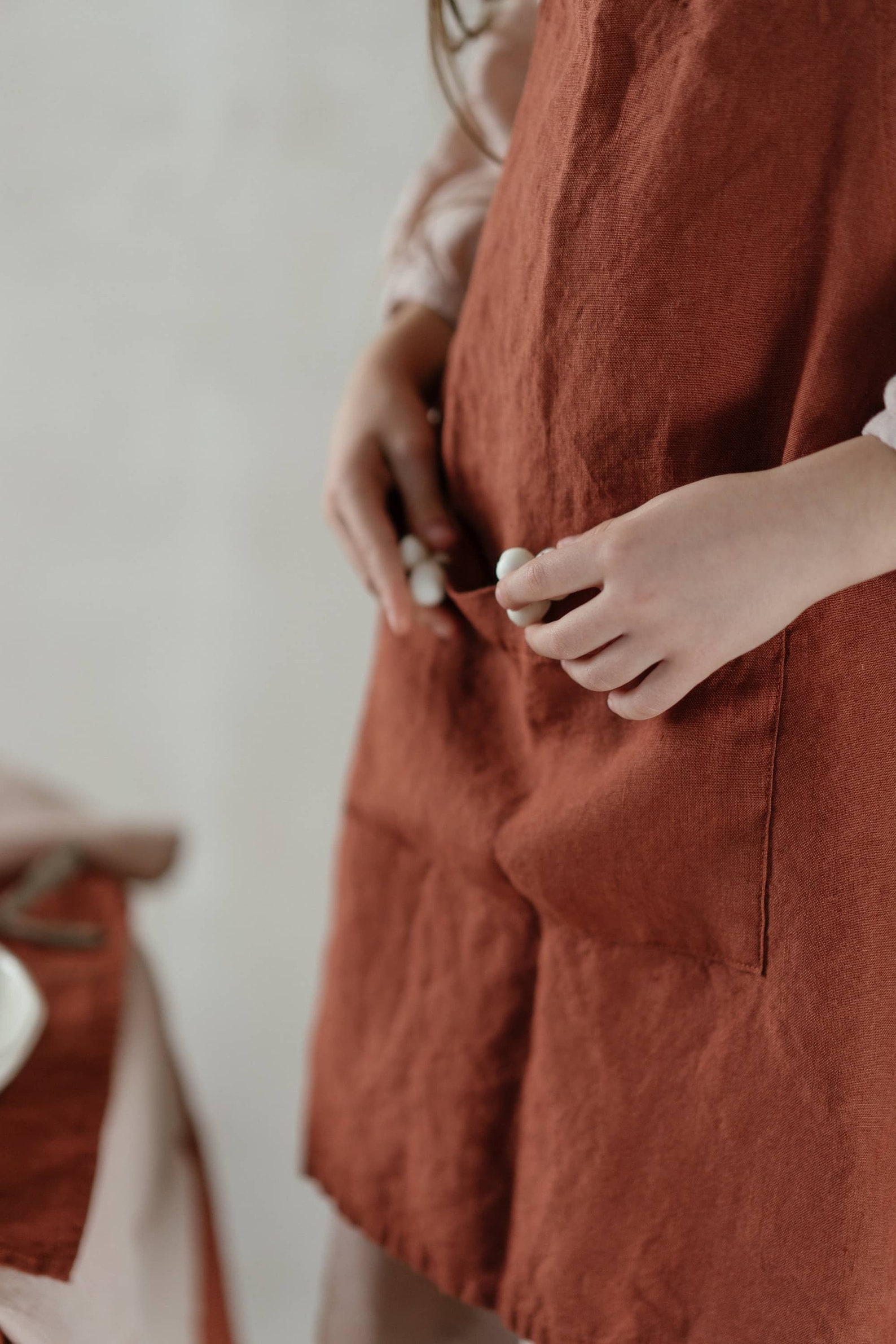 Traditional Linen Apron for Kids / Children Apron | Etsy