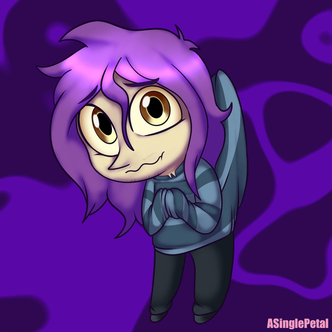 Purple Verse Randell Charm - Etsy