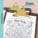 Fireworks Mood Tracker Printable | July Mood Journal Page | Festive ...
