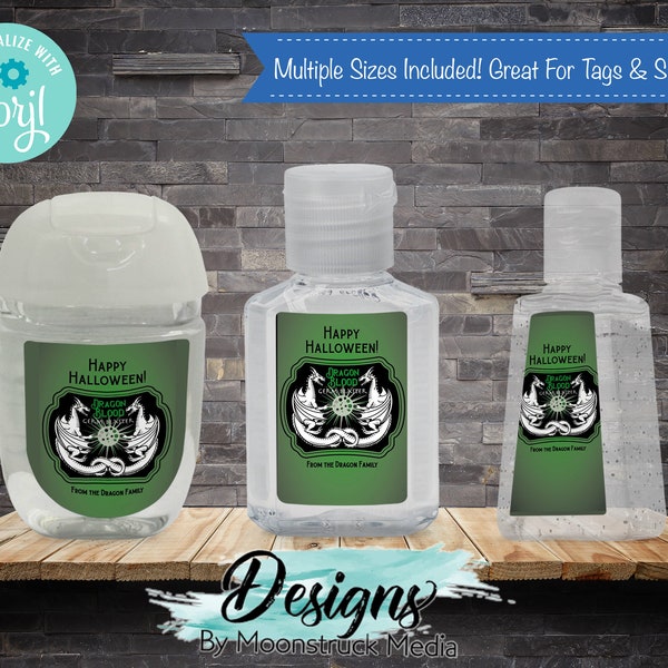 Dragon Blood Potion Label - Etsy