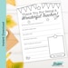 Thank You Teacher Fill-in-the-blank Printable | Teacher Appreciation ...