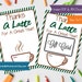 Thanks A Latte for A Great Year Teacher Appreciation Gift Card - Etsy