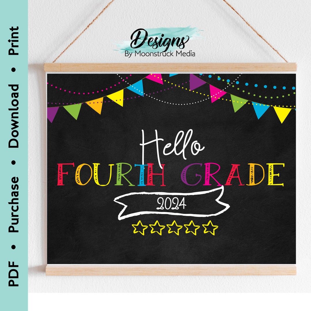 Bonjour quatrième année, Retour à lécole, Premier jour de quatrième ...