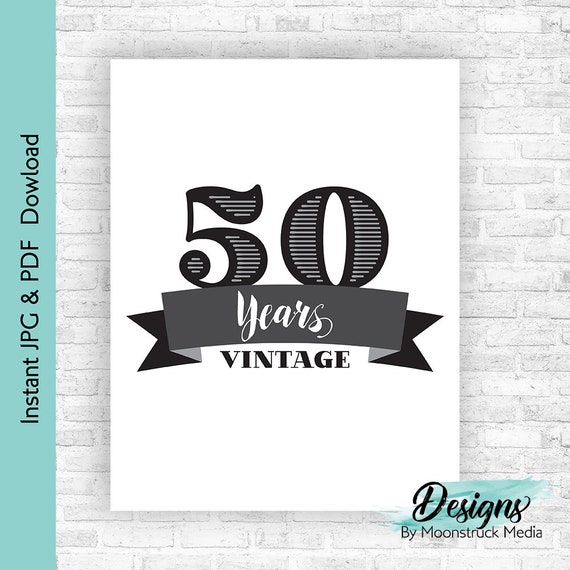 Joyeux 50e Anniversaire Clip Art Noir Et Blanc 900+ Idées De