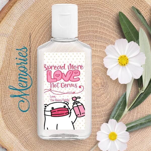 Hand Sanitizer Decal - Etsy