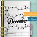 December Mood Tracker Journal Insert - Etsy