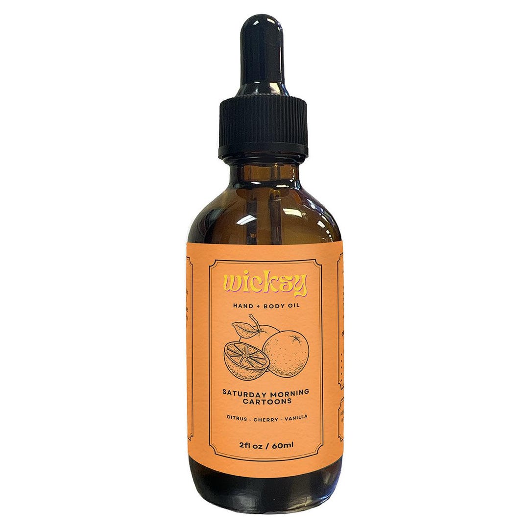 Saturday Morning Cartoons Hand + Body Oil - Etsy