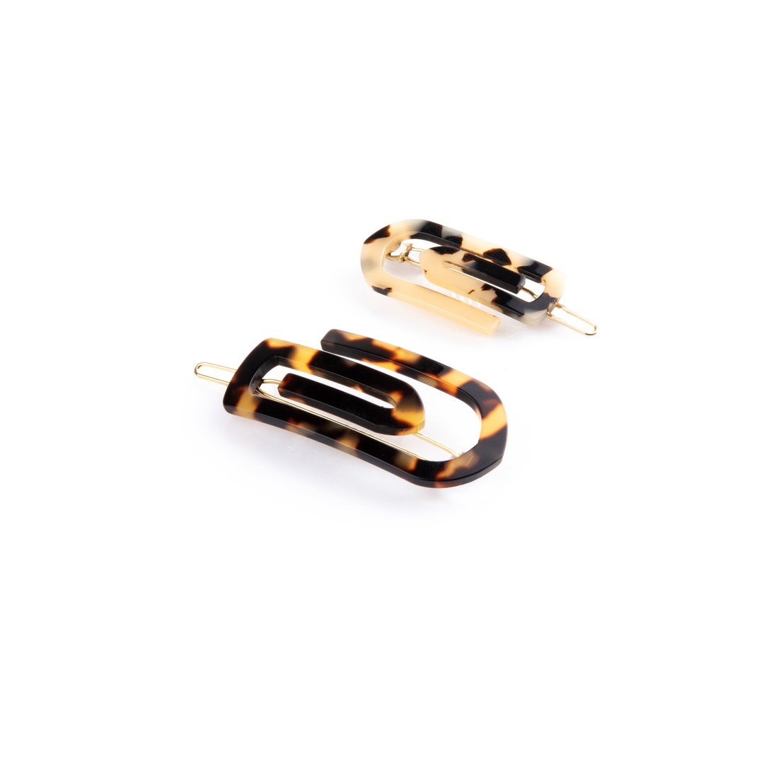 Turtle Story 2x Paper Clips Premium Cellulose Acetate turtle Shell ...