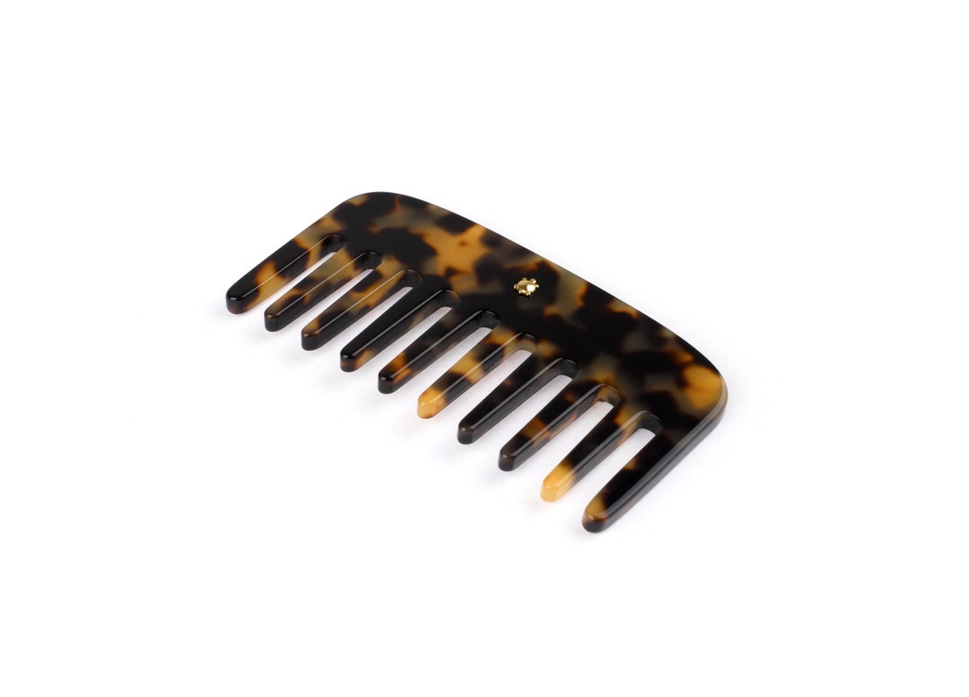 Turtle Story Hair Comb -handmade From Italian Cellulose Acetate ...