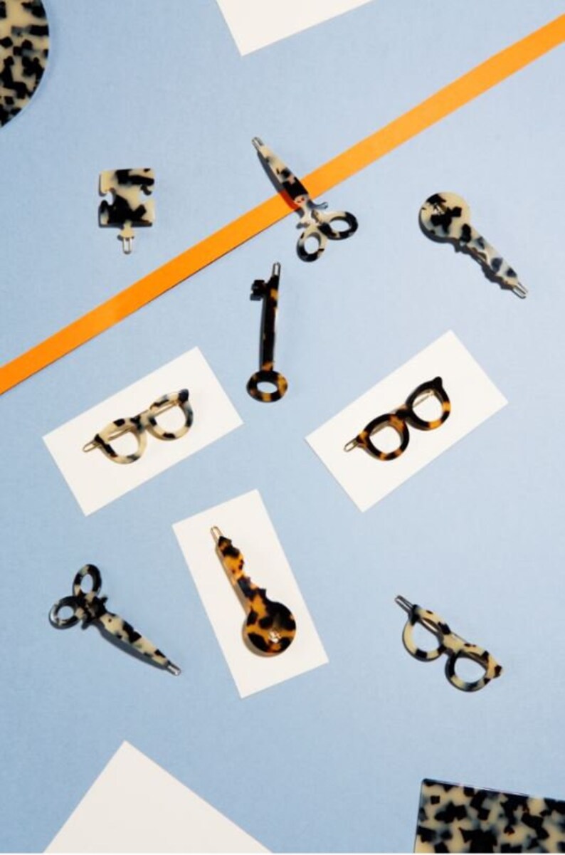 Turtle Story 2x Paper Clips Premium Cellulose Acetate - Etsy