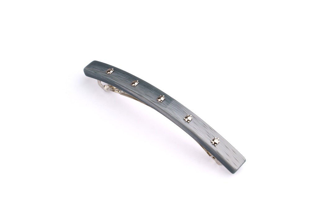 Turtle March Absolu Barrette - Steel - Etsy