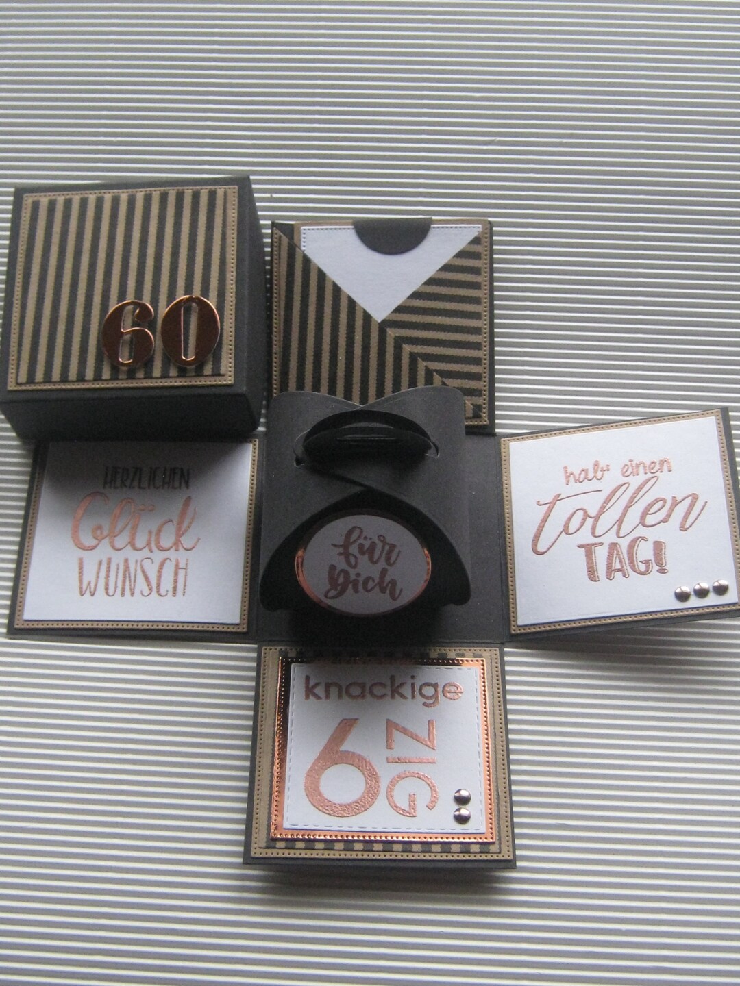 60th Birthday Explosion Box - Etsy