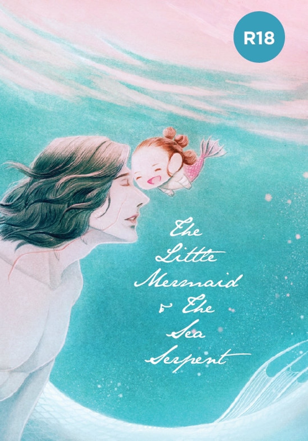 Reylo - the Little Mermaid and the Sea Serpent (R18) E-comic - Etsy ...