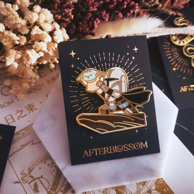 Grogu Enamel Pin - Etsy