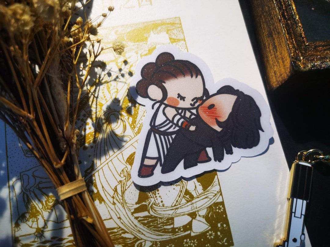 Reylo Kiss Kiss Sticker - Etsy
