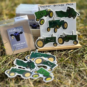 Tractor Sticker Pack - Etsy