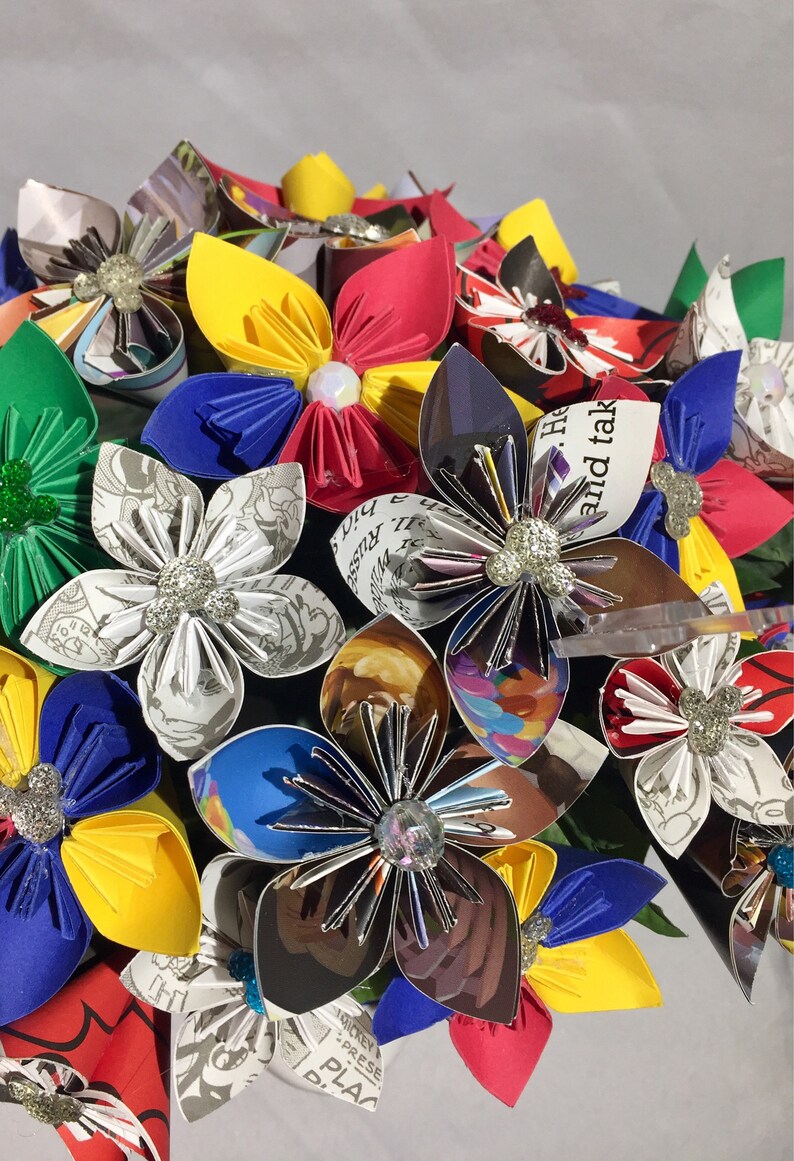 Disney Inspired Donald Duck Planter FILLED With Disney Paper Flowers ...