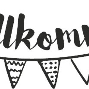 Welcome Stamp - Etsy