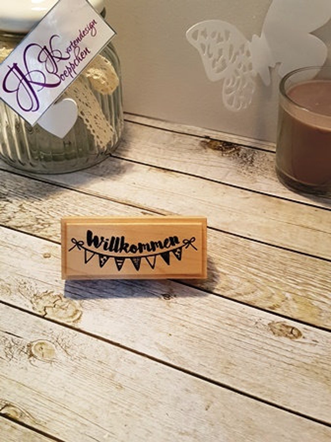 Welcome Stamp - Etsy