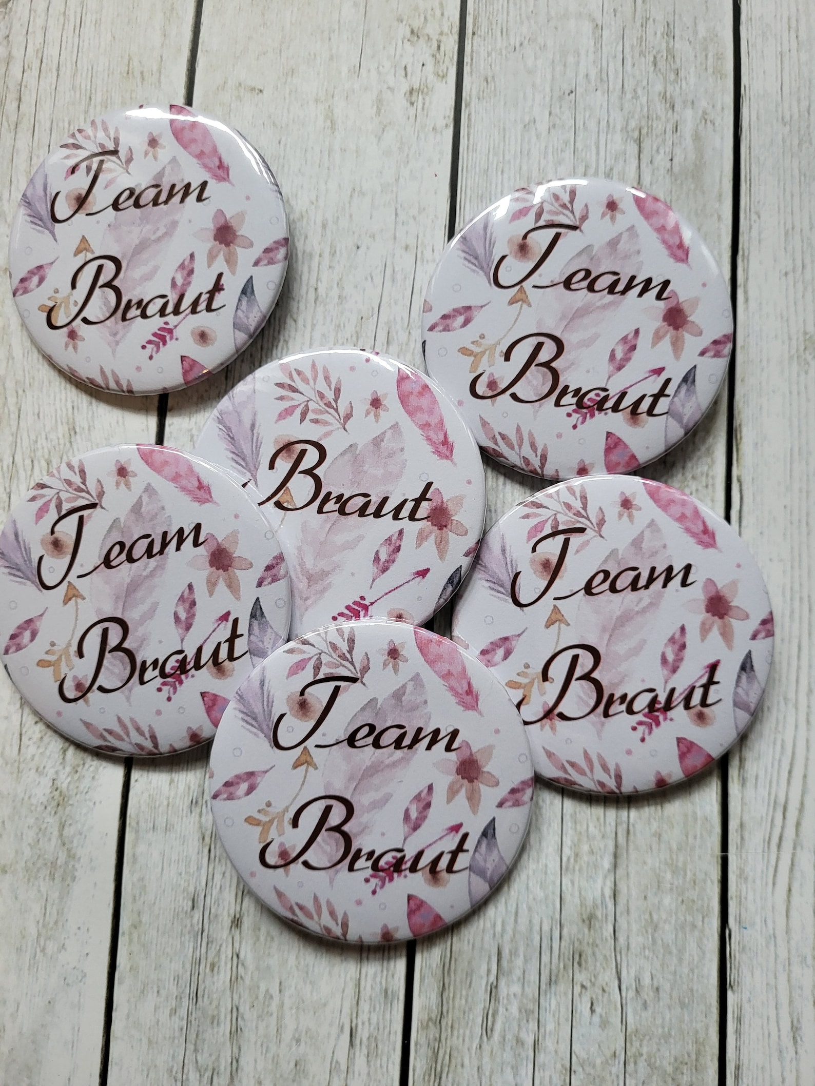 Button Team Braut - Etsy.de