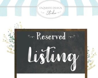 Reserved listing | Etsy