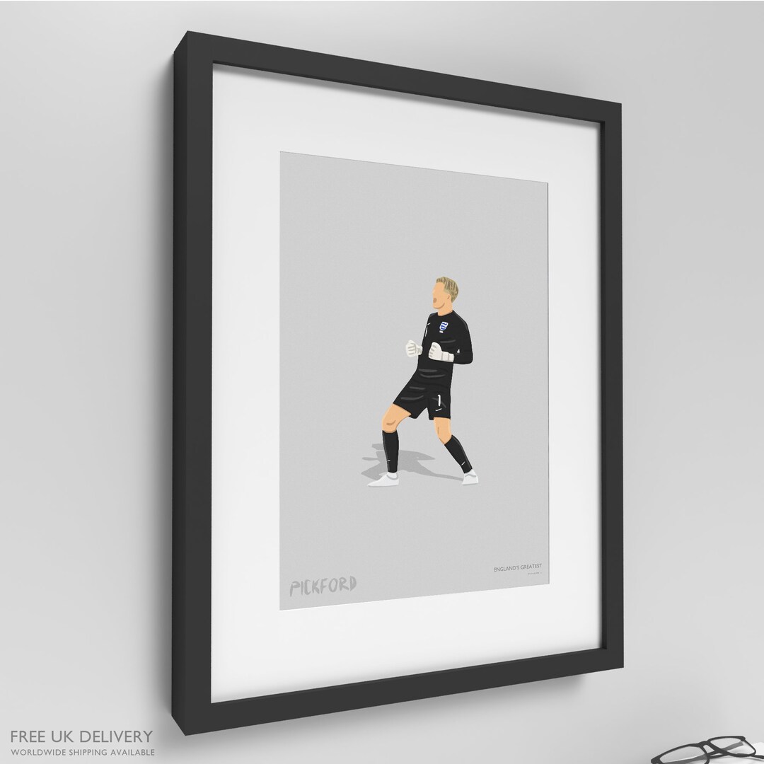 England Jordan Pickford Poster / Print - Etsy