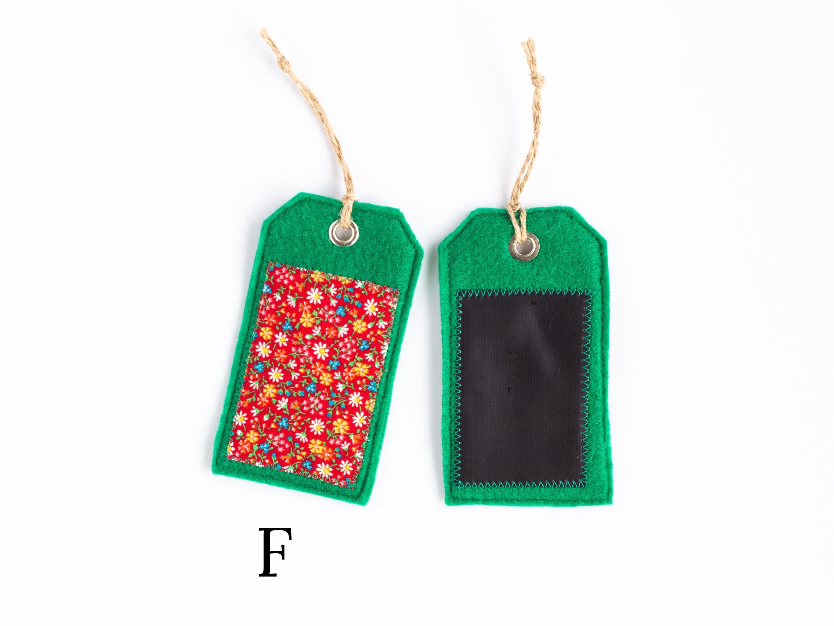 Bouquet Chalkboard Reusable Gift Tags Set of 5 Finney & Roo Sustainable ...