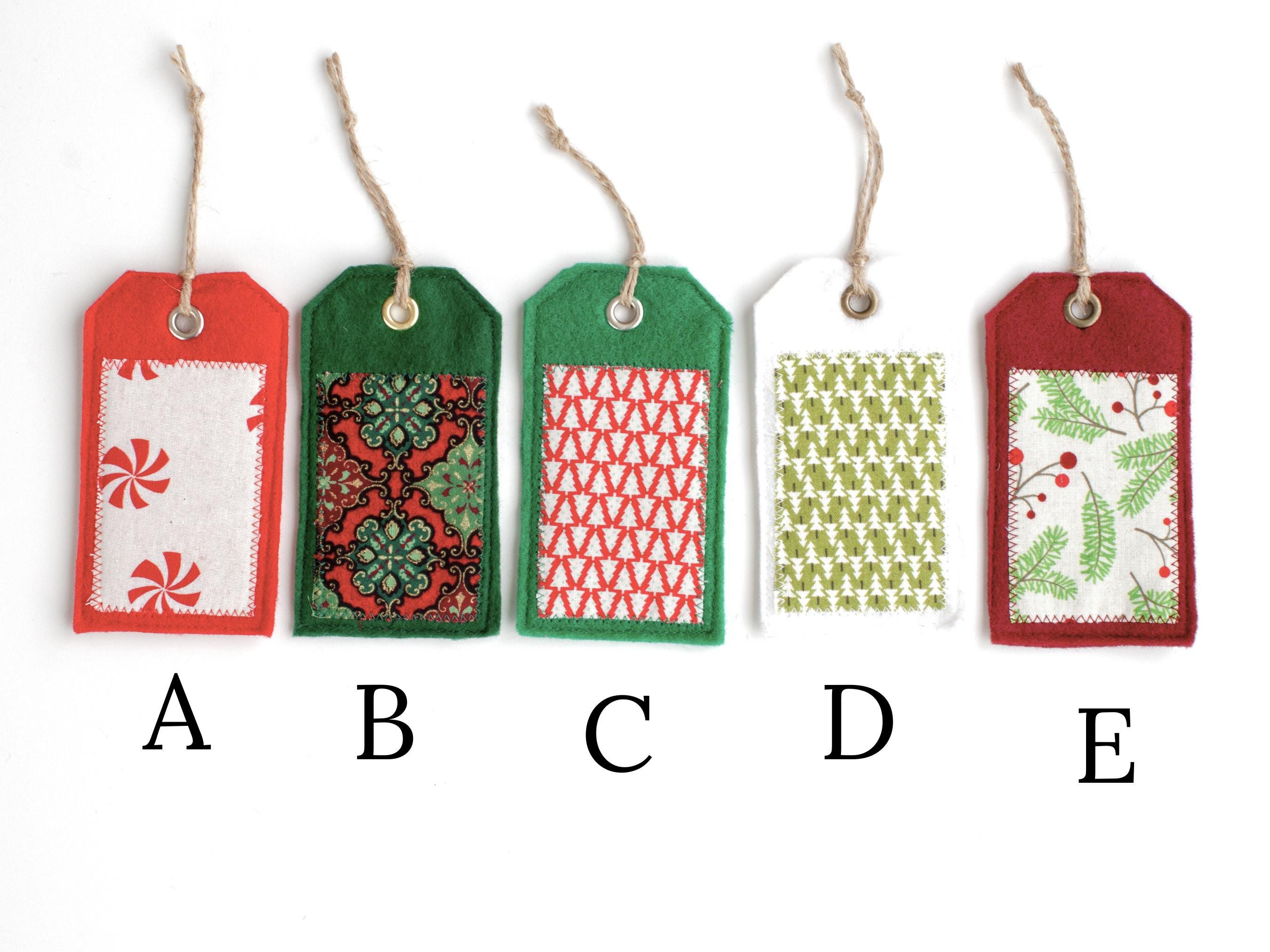 Christmas Gift Tags for Easy Presents - Set of 5 | Eco-friendly Gift ...